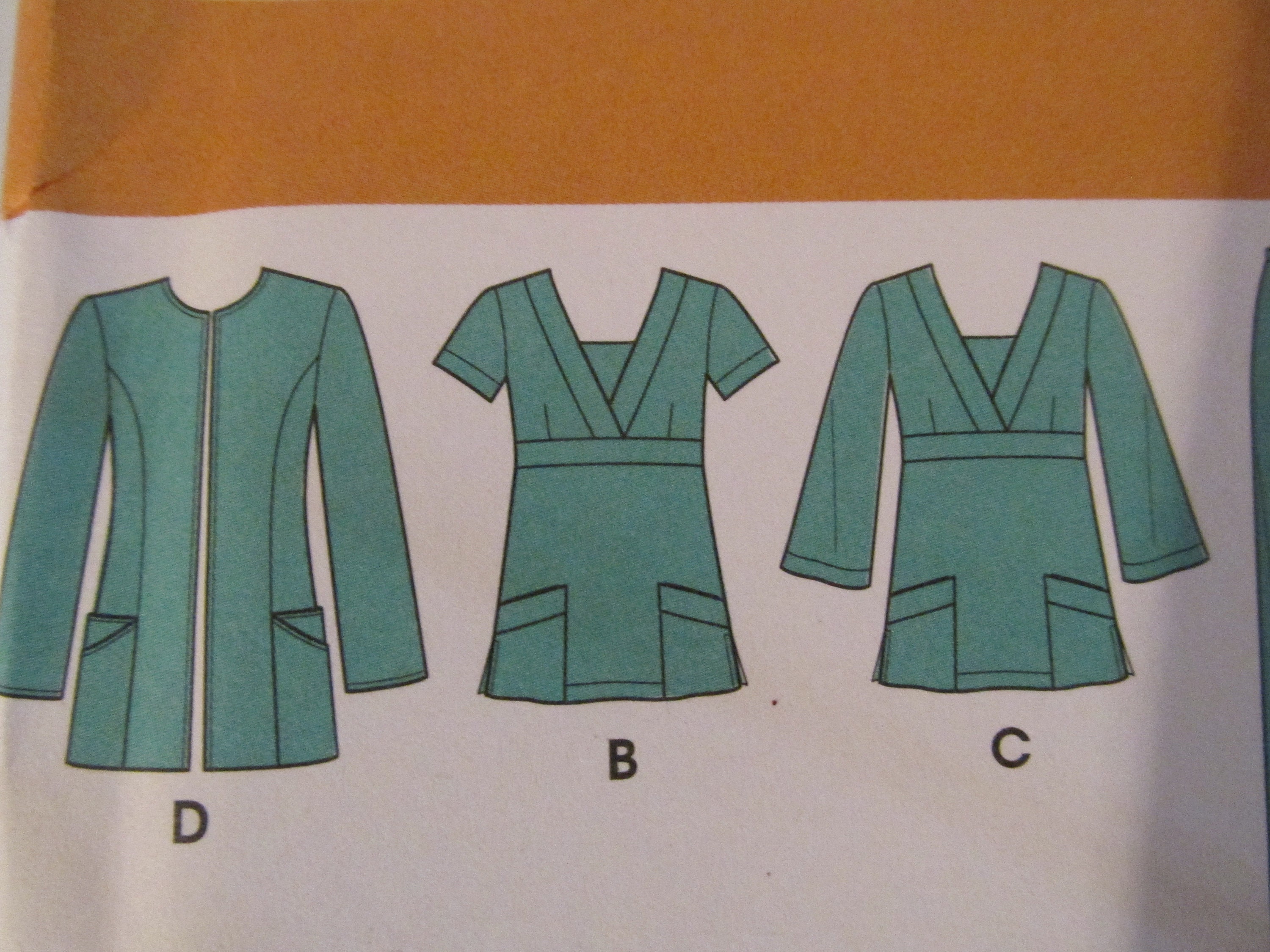 Simplicity 3542 Sewing Pattern UNCUT Work Wear Scrub | Etsy