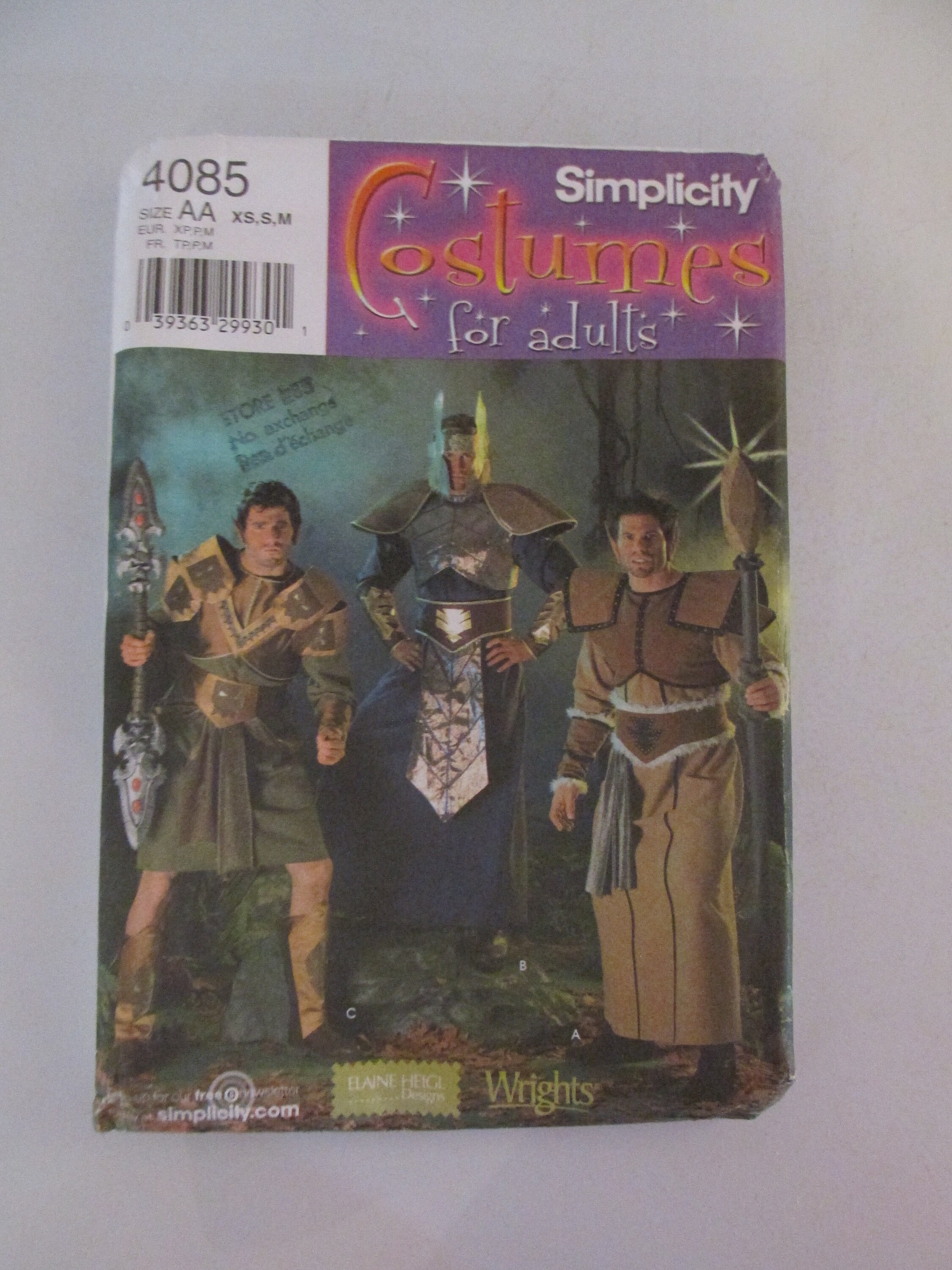 Sewing & Fiber World of Warcraft Costume Pattern Video Game Costume ...