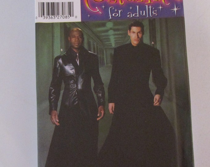 Simplicity 5386 Costume Sewing Pattern Matrix Coat Long Duster UNCUT ...