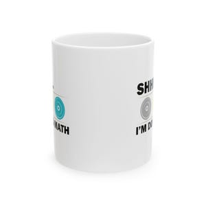 Gym Coffee Mug Funny Humorous Mug Shhh... I'm Doing Math Ceramic Coffee ...