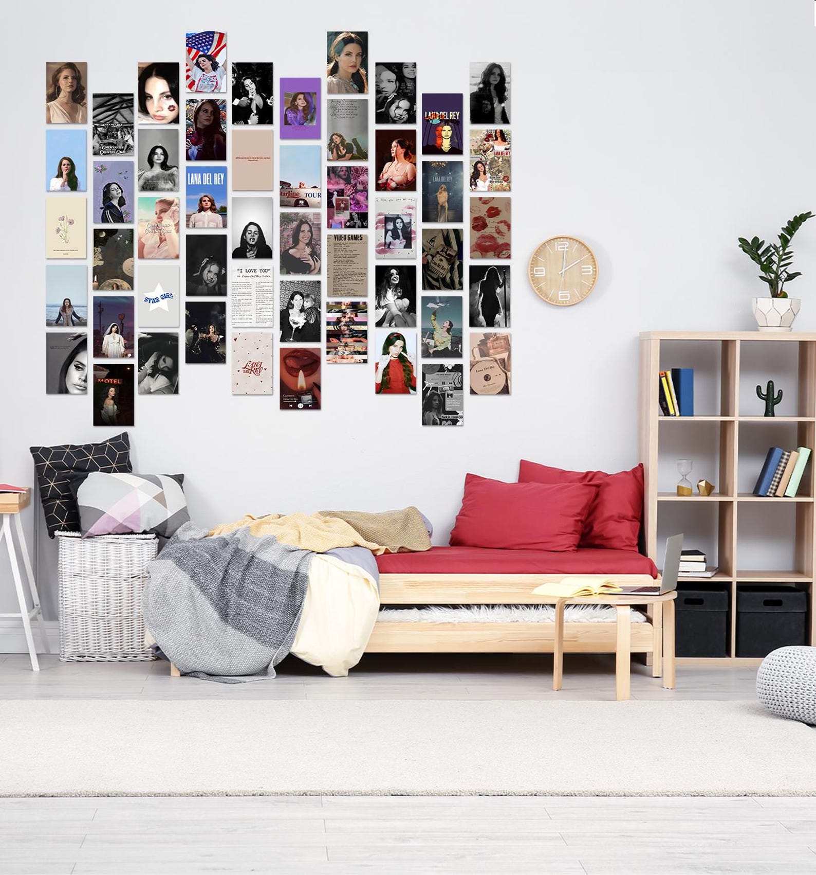 50 PCS Lana Del Rey Music Poster, Digital Download HD Aesthetic 4x6 ...