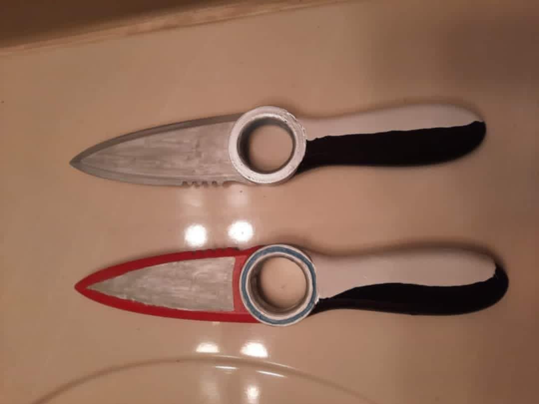 Subnautica Knives Prop Glow in the Dark - Etsy