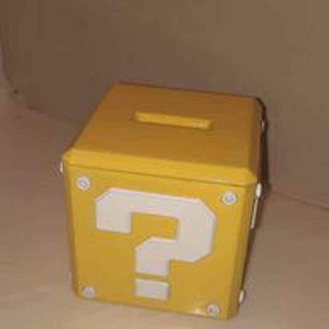 Mario Piggy Bank Magnetized - Etsy