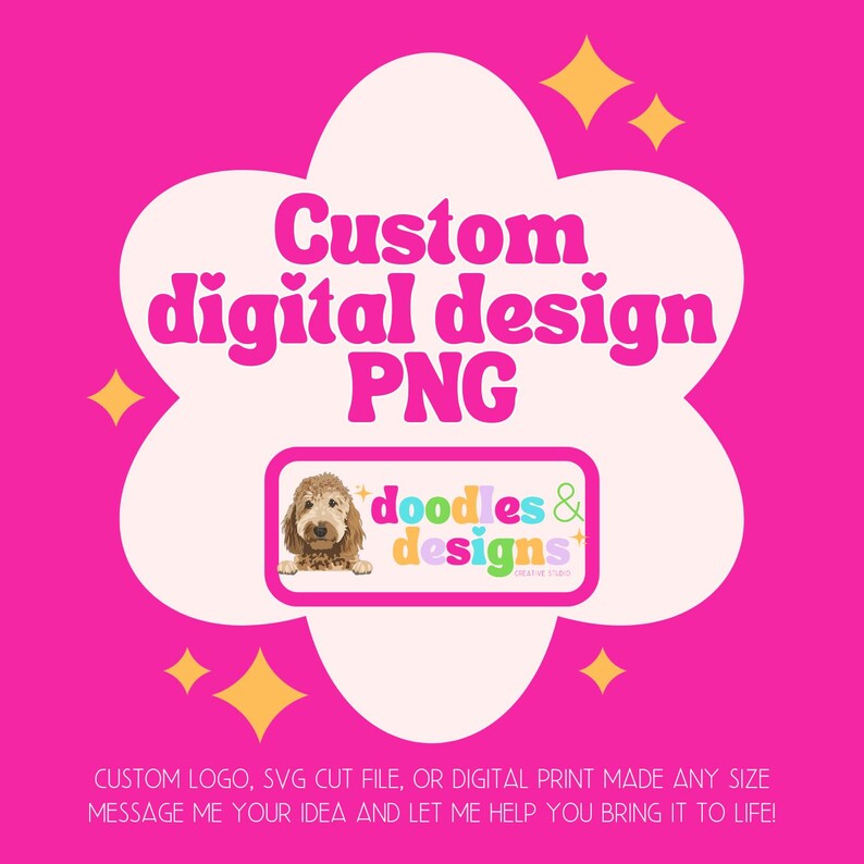 Custom Logo, SVG Cut File, or Digital Print Made Any Size - Etsy