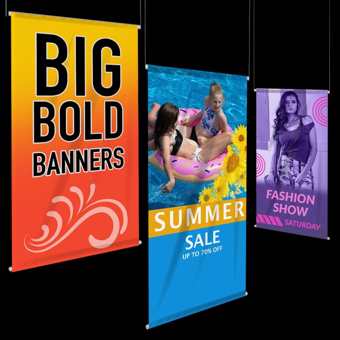 Custom Vinyl Banners 13oz Personalized Banners for Business, Events ...