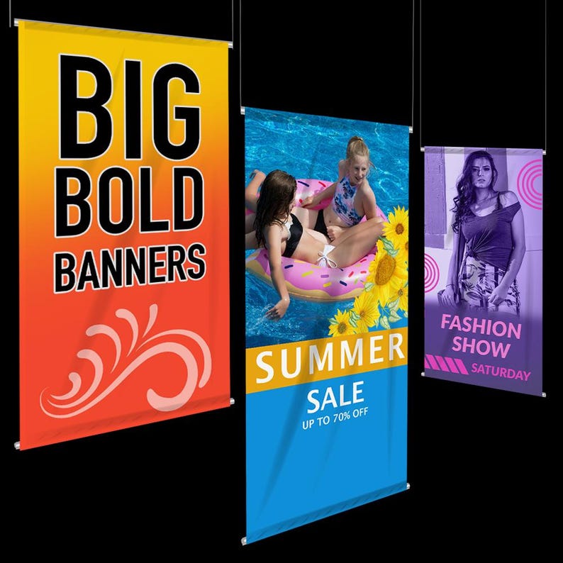 Custom Vinyl Banners 13oz Personalized Banners for Business, Events ...