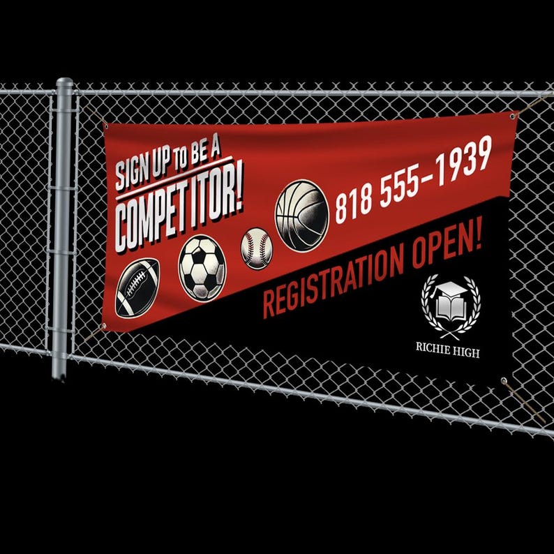 Custom Vinyl Banners 13oz Personalized Banners for Business, Events ...