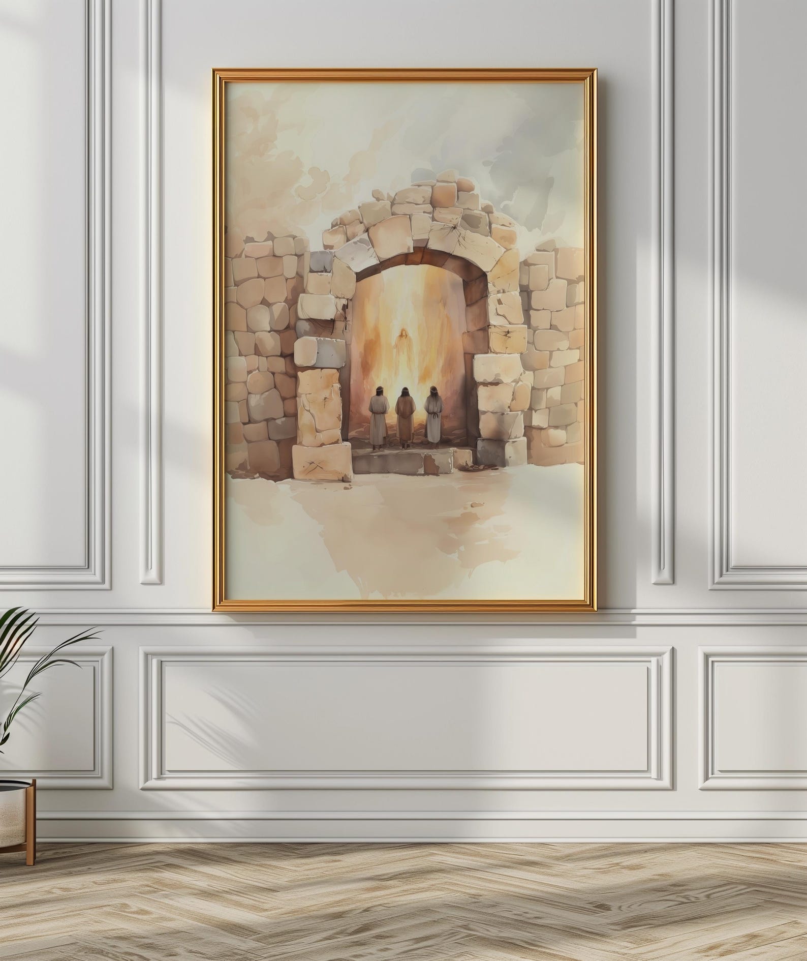 The Fiery Furnace, Shadrach Meshach Abednego, Christian Bible Story ...