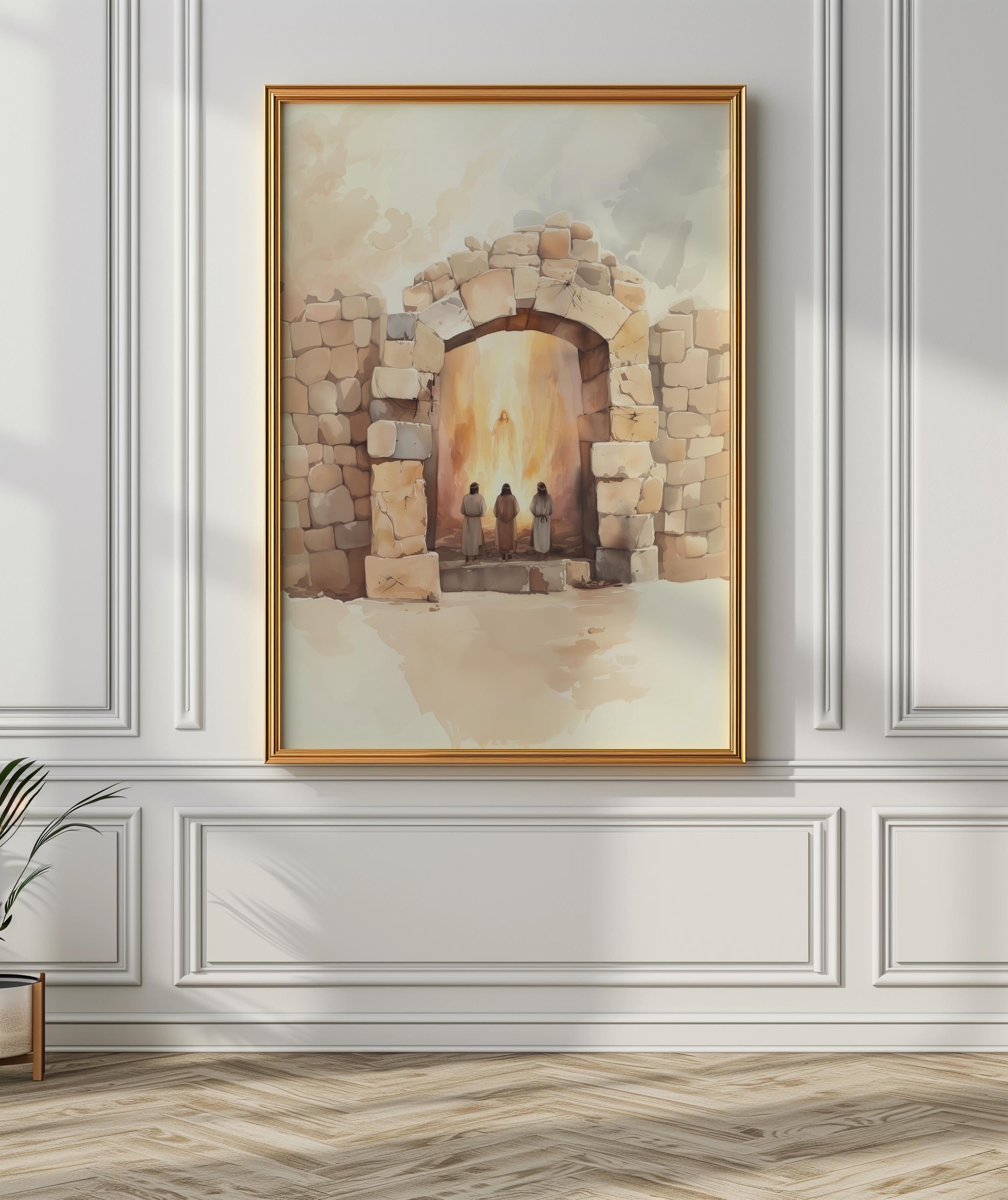 The Fiery Furnace, Shadrach Meshach Abednego, Christian Bible Story ...