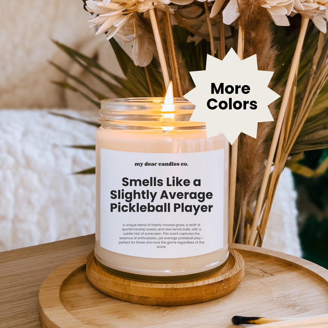 Pickleball Candle, Pickleball Gifts, Funny Pickleball Gift, Birthday ...