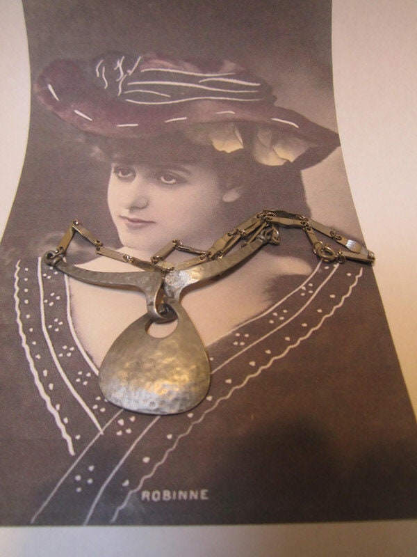 Vintage ART Signed 1960's Minimalist Era Choker High-end Designer. - Etsy