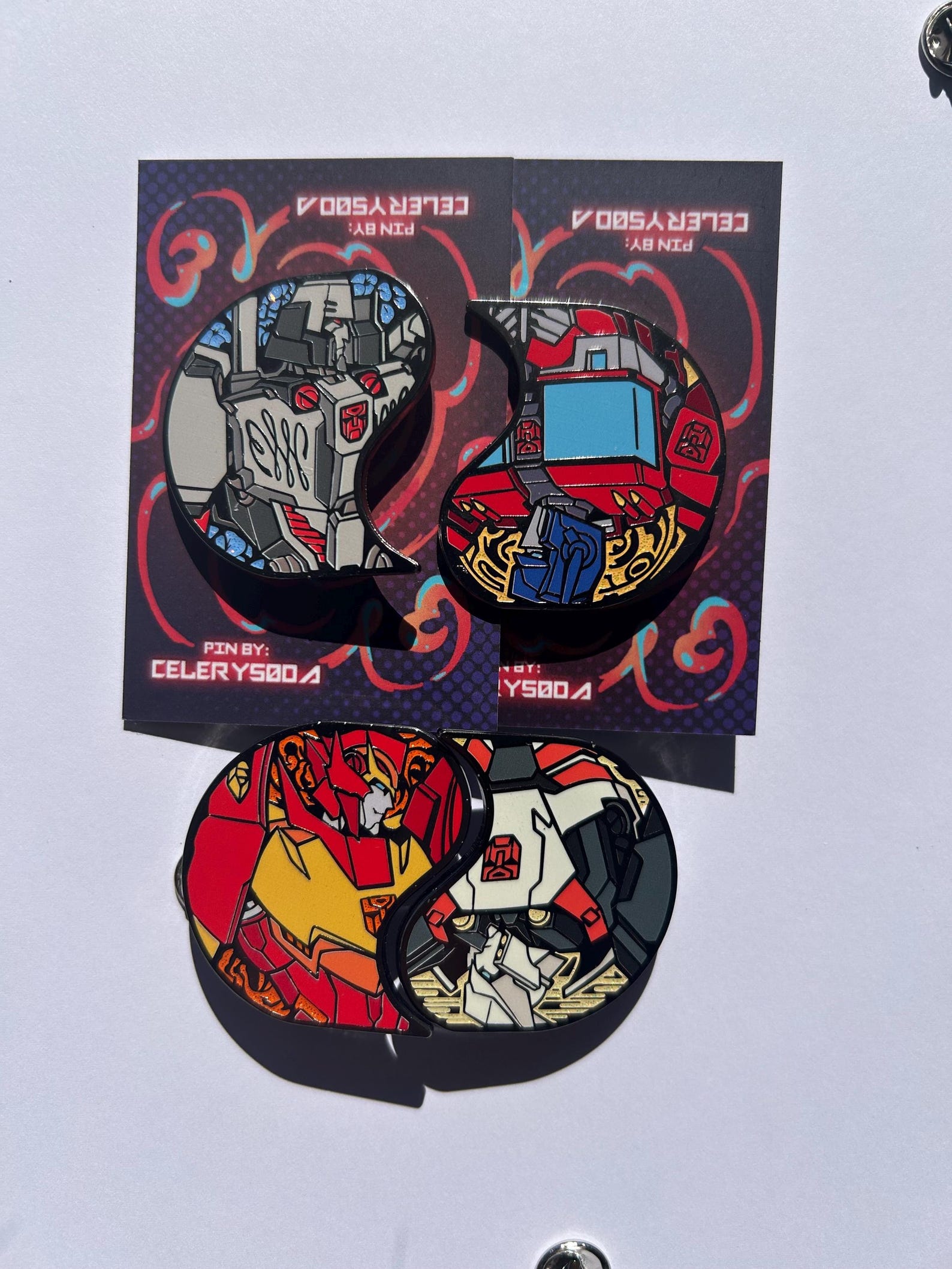 Matching TRANSFORMERS MTMTE Enamel Pins - Etsy
