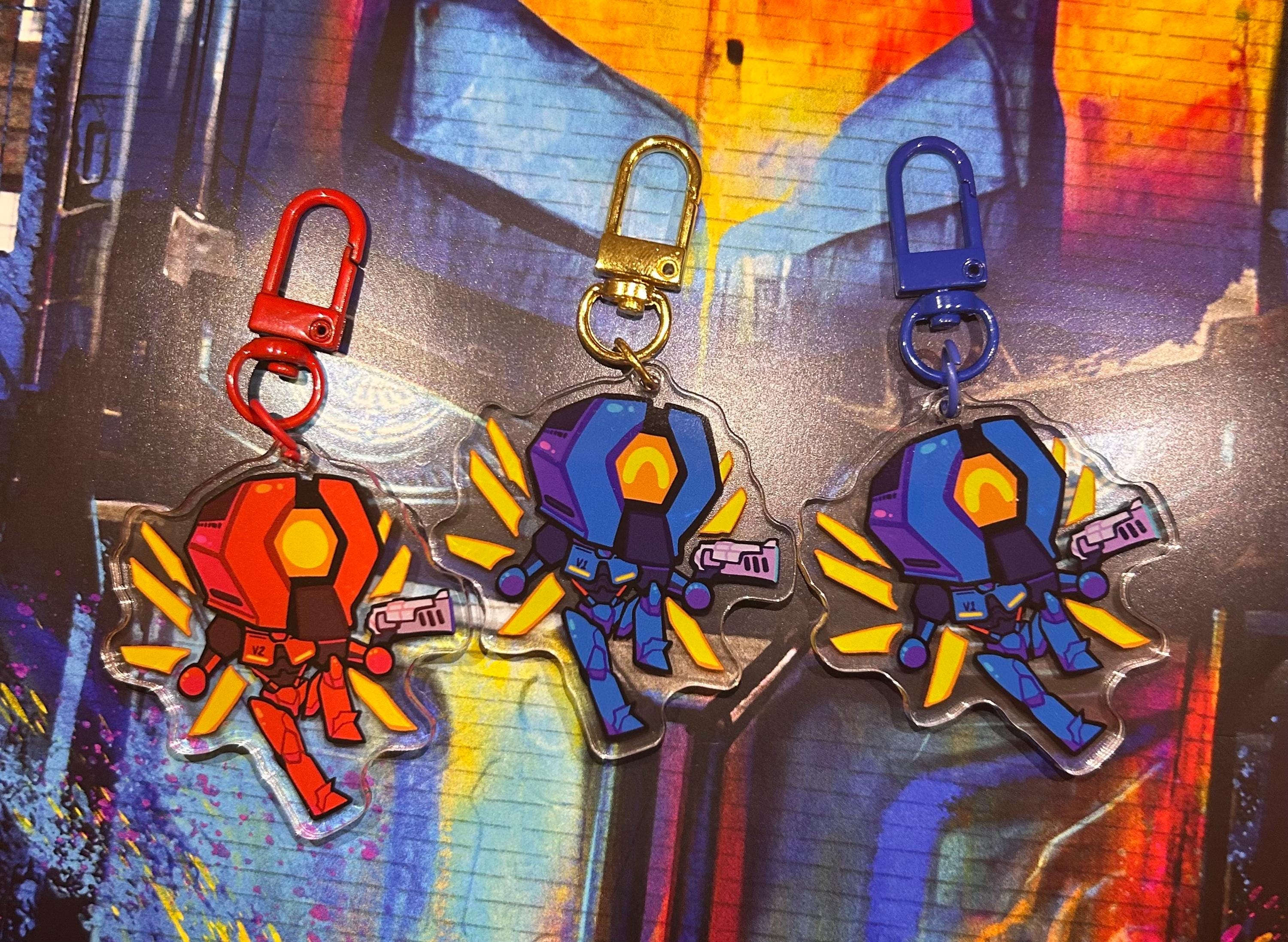 ULTRAKILL V1 + V2 Mini Keychain Charms - Etsy