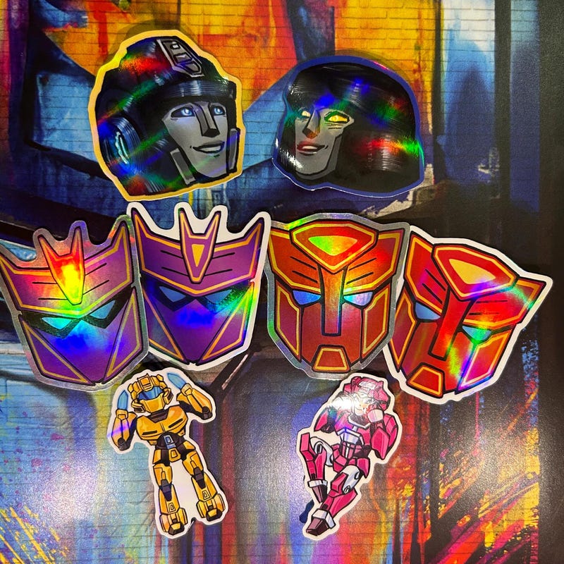 Transformers Sticker - Etsy