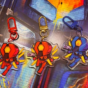 ULTRAKILL V1 + V2 Mini Keychain Charms - Etsy