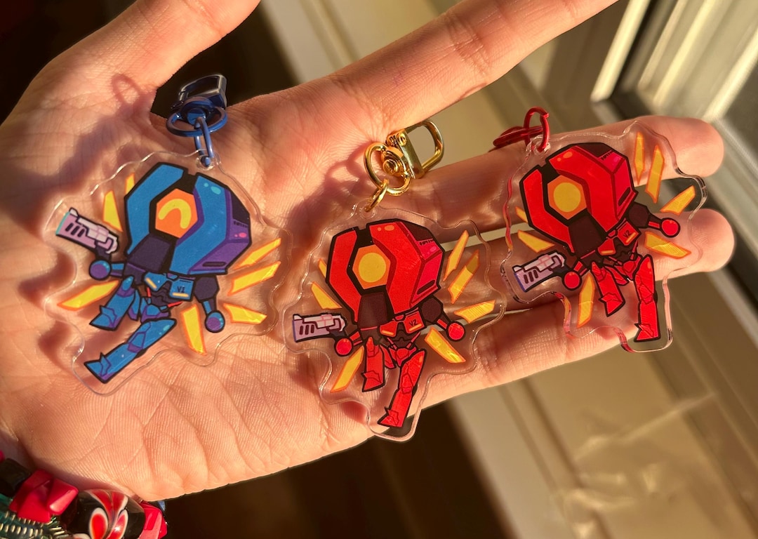 ULTRAKILL V1 + V2 Mini Keychain Charms - Etsy