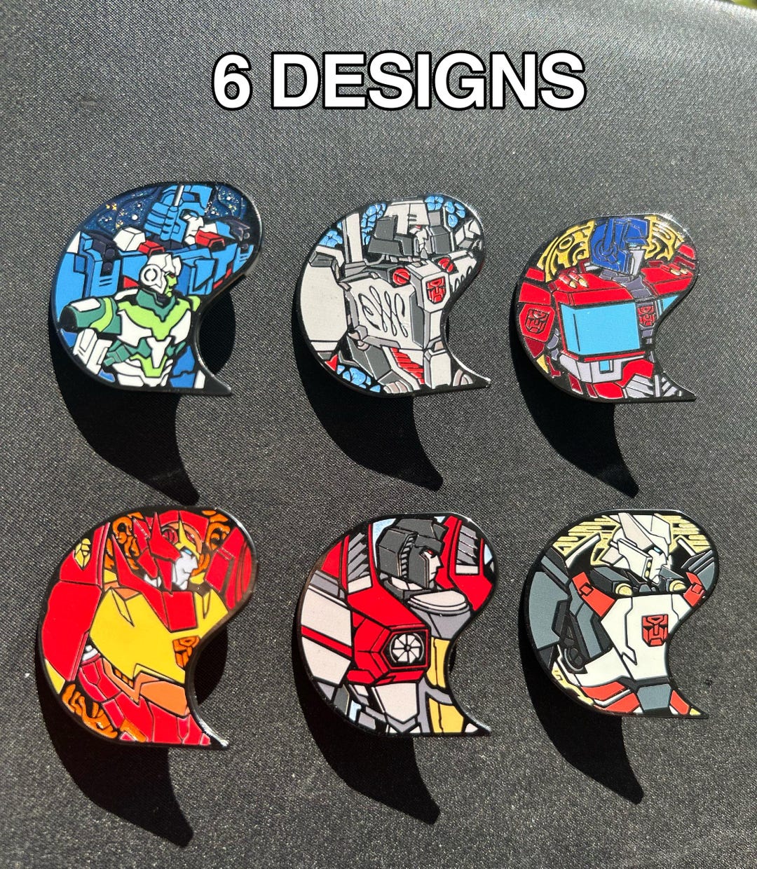 Matching TRANSFORMERS MTMTE Enamel Pins - Etsy