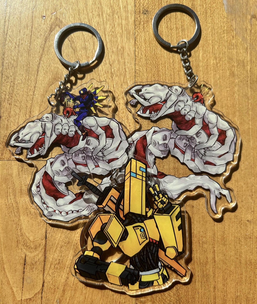 ULTRAKILL Swordsmachine & Leviathan Acrylic Keychain - Etsy