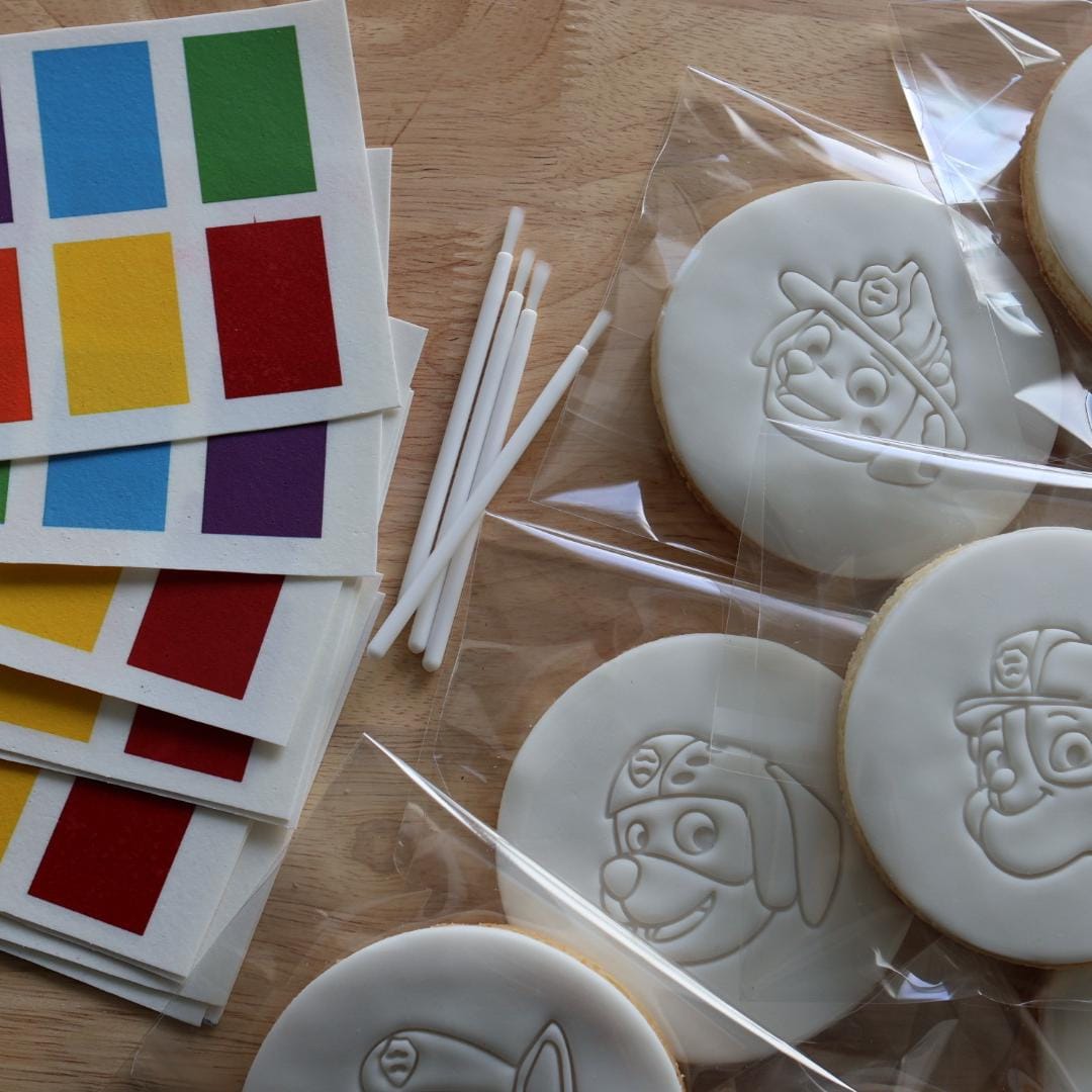 Custom Paint Your Own Cookies for Parties, Easter, Christmas, Hens ...