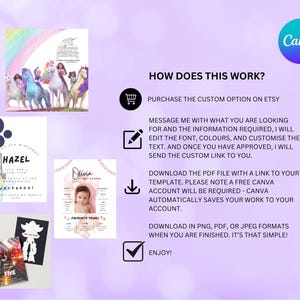 Custom Themed Party Banner: DIY Printable Canva Template (instant ...