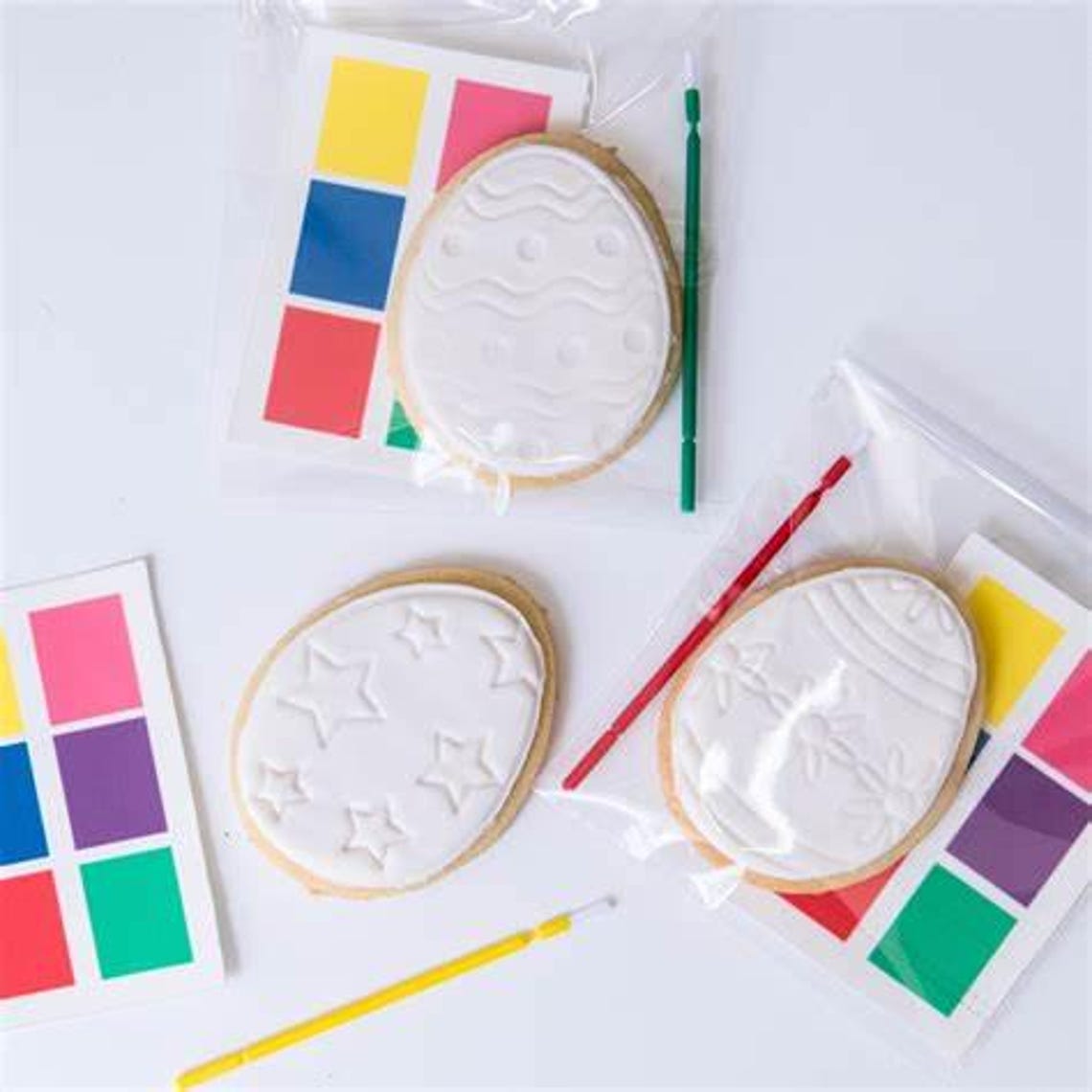 Custom Paint Your Own Cookies for Parties, Easter, Christmas, Hens ...