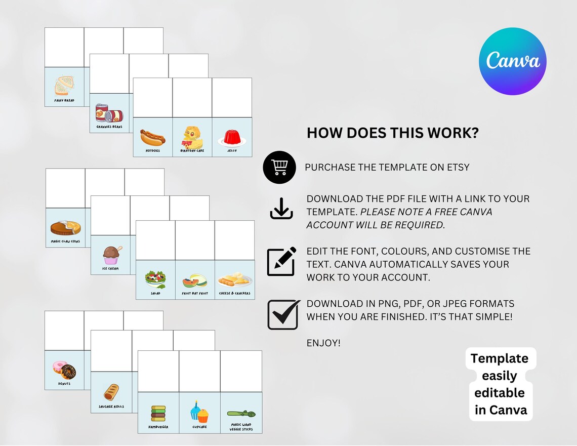 27 Bluey Themed Birthday Food Label Kids Party - Instant Download ...
