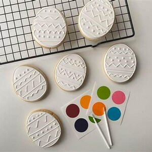 Custom Paint Your Own Cookies for Parties, Easter, Christmas, Hens ...