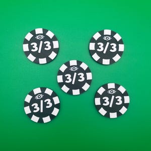MTG Fallout Mr House Artifact Robot Token Casino Chips - Etsy