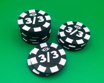 MTG Fallout Mr House Artifact Robot Token Casino Chips - Etsy