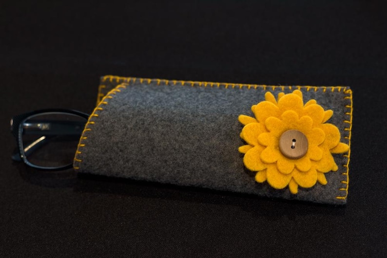 Handmade Felt Eyeglass Case - Etsy