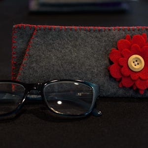Handmade Felt Eyeglass Case - Etsy