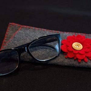 Handmade Felt Eyeglass Case - Etsy