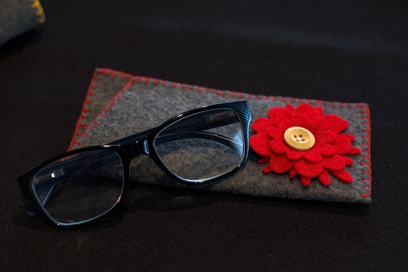 Handmade Felt Eyeglass Case - Etsy