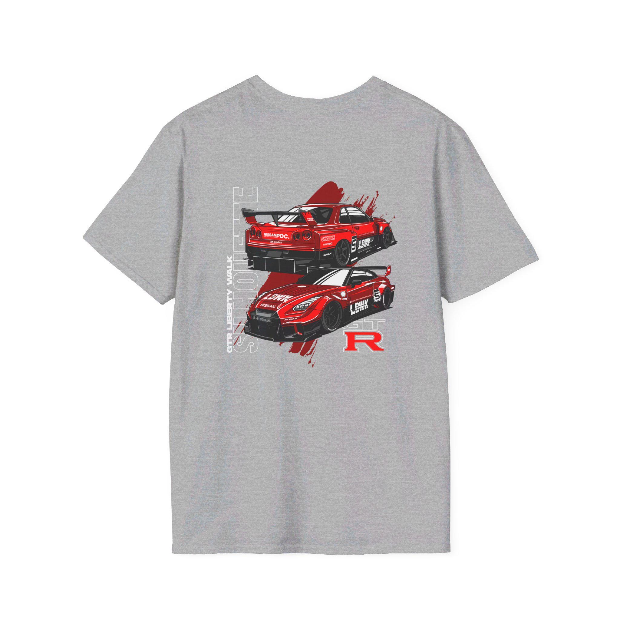Liberty Walk GTR Front Back Tee Shirt - Etsy
