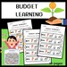 Budget Worksheet Life Skill Money for Special Education and 1 St Grade ...