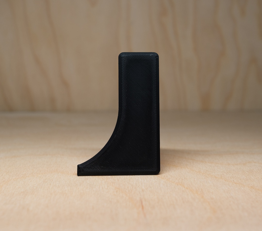 Curved Rib — 3" Radius Pottery Rib With Foot — Pottery Tool / Throwing ...