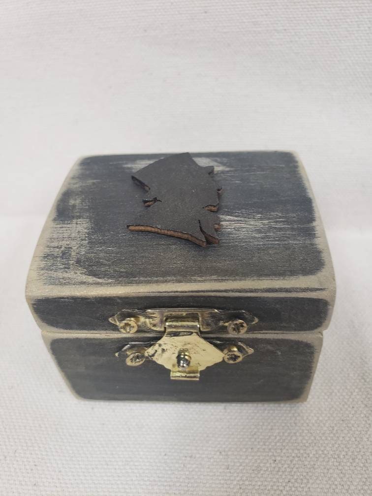 HIS and HERS Wedding Ring BOx Gothic Victorian Style Gift Box | Etsy