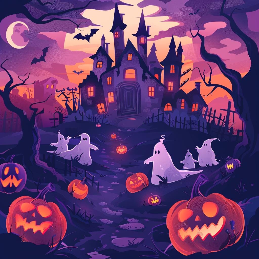 28 Halloween Night Haunted House Clipart, Haunted House Clipart ...