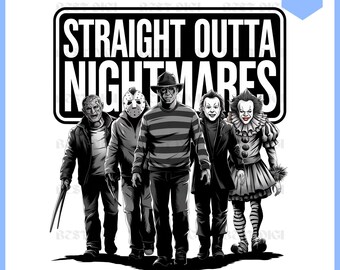 Halloween Killer Horror Movie Png, Horror Friends Png Sublimation, Movie Killers Png, Scary ...