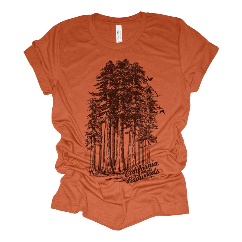 Mens Tshirts Redwood Tree - Etsy
