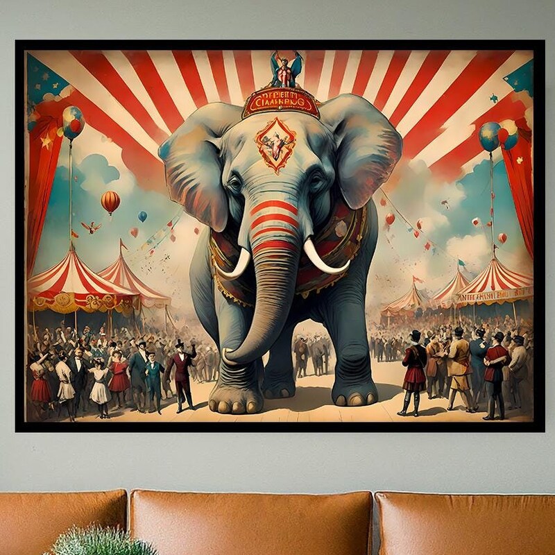 Circus Poster - Etsy