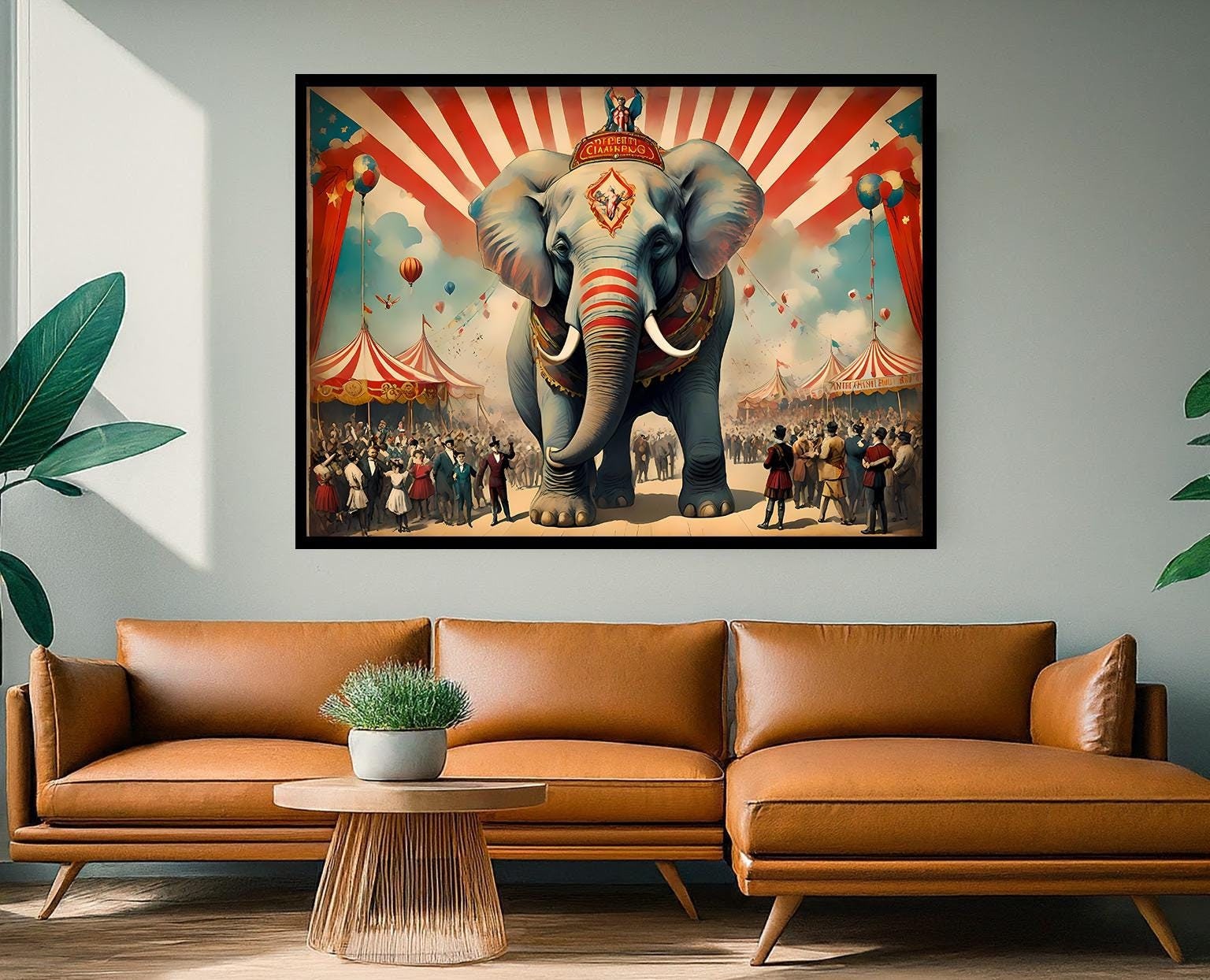 Vintage Circus Poster Wall Art Early 1900s Strongman, Acrobats ...