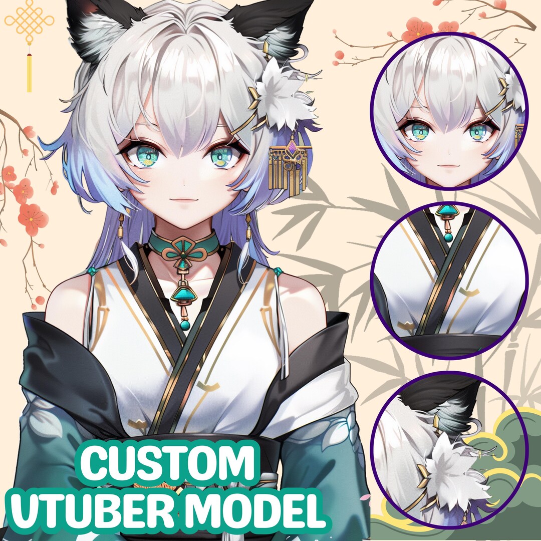 Custom Live2d Vtuber Commission | Vtuber Model, Custom Vtuber Model ...