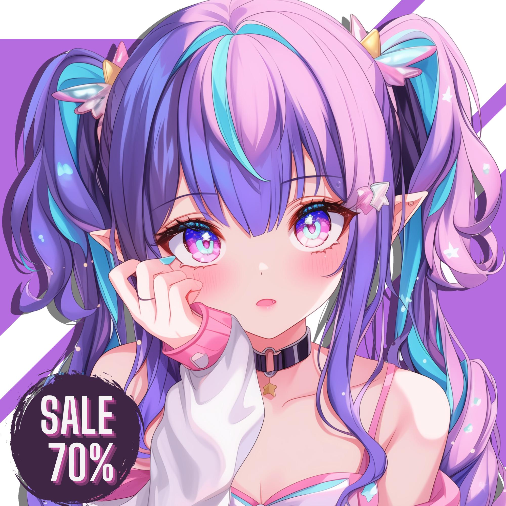 Custom Anime Manga Character Custom Anime PFP Original Anime Art for ...