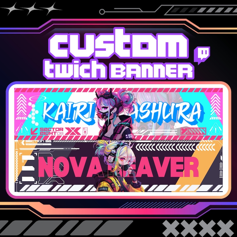Streamer Banner - Etsy