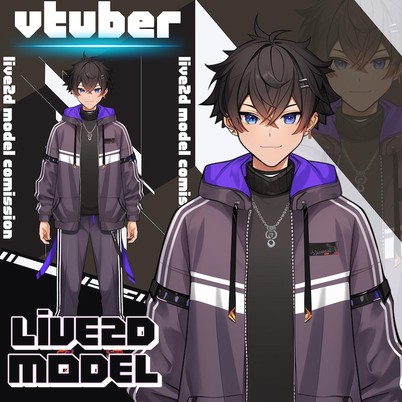 Male Vtuber - Etsy