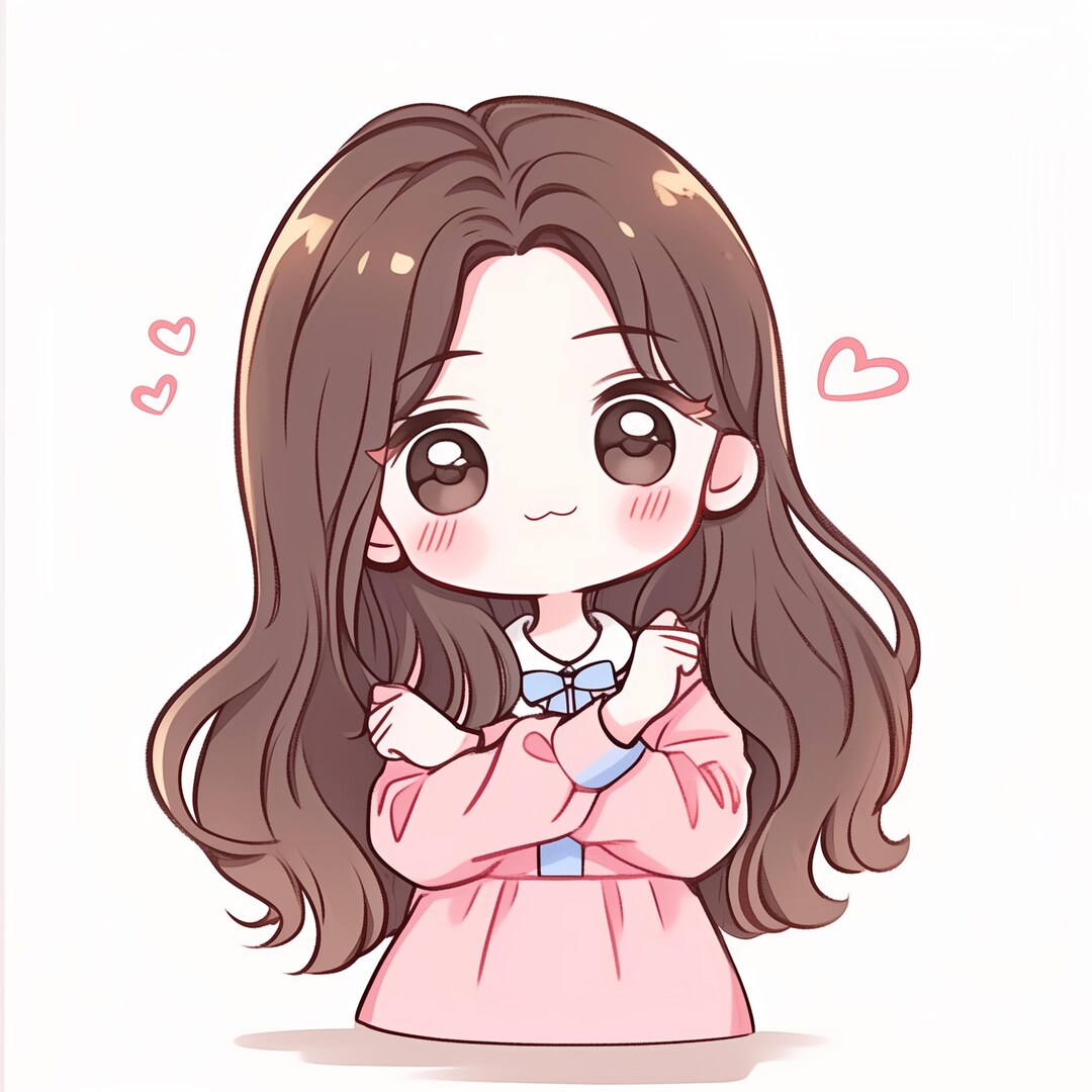 Custom Anime Portrait Commission | Custom Kawaii Portrait | Family ...