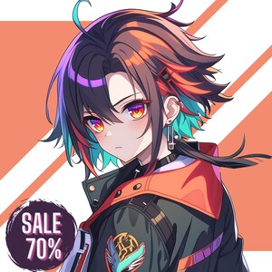 Custom Anime Manga Character | Custom Anime PFP | Original Anime Art ...