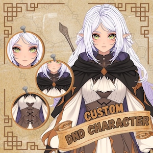 Custom DND Vtuber Model for Commercial Use | Live2d Vtuber | Anime ...
