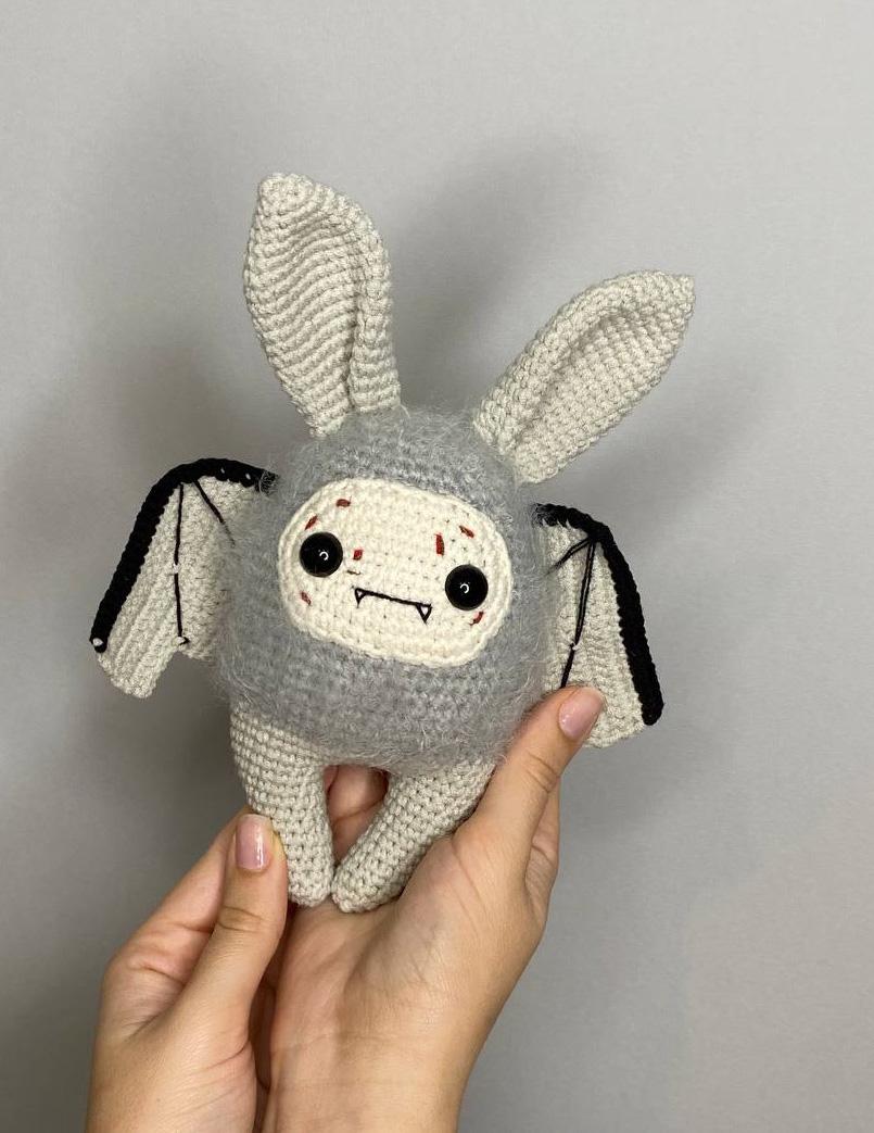 Halloween Crochet Pattern, Bat Crochet Pattern, Crochet Ornament ...